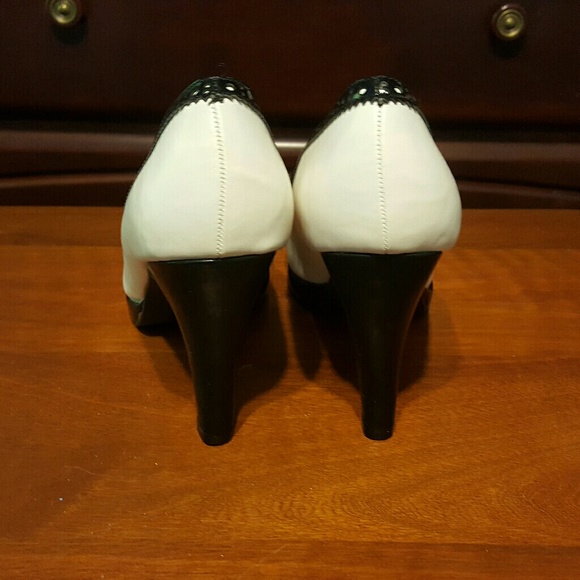 Chadwicks | Shoes | New Black And White Heels | Poshmark